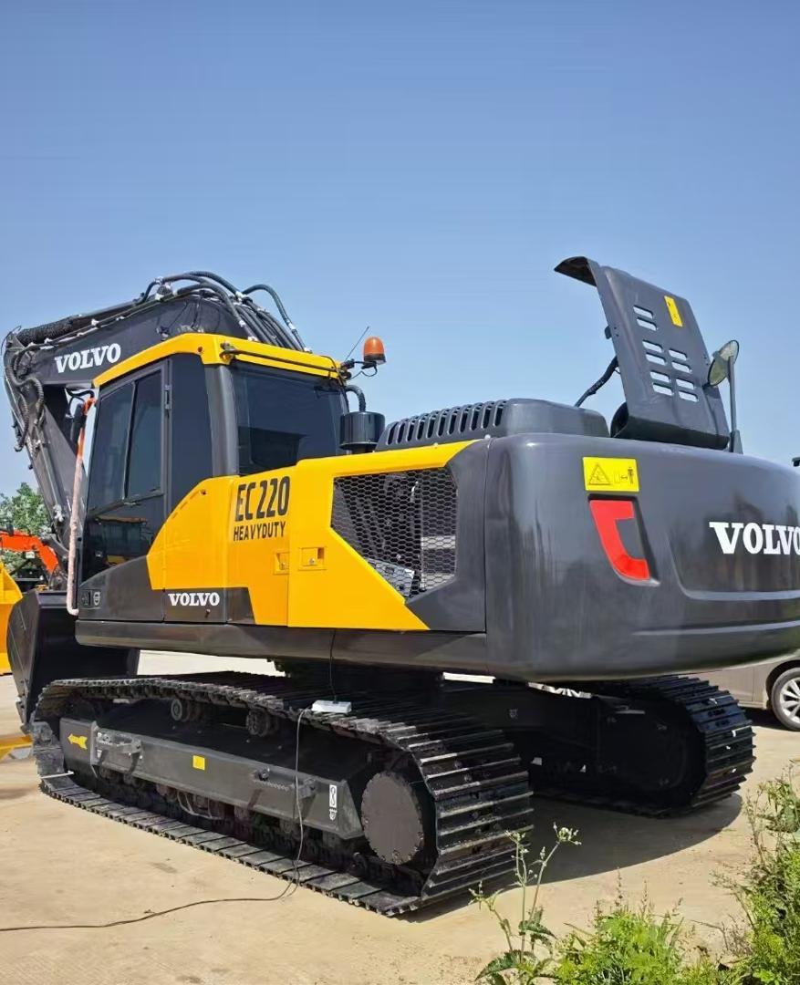 Used Volvo EC220 Hydraulic Crawler Excavator
